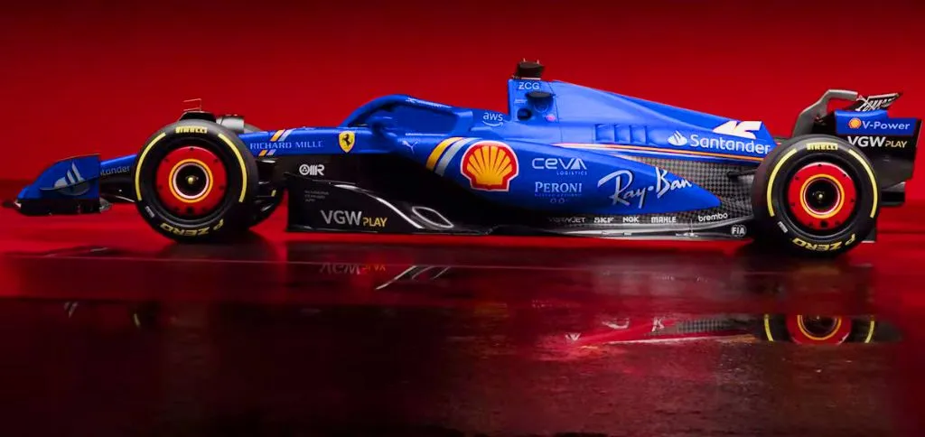 Ferrari anuncia pintura especial azul para GP de Miami de Fórmula 1 em ...