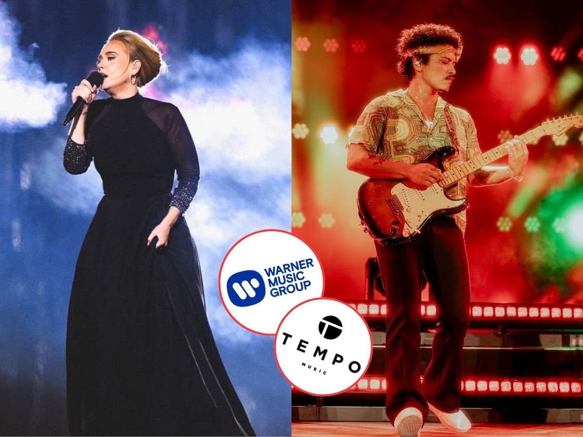 Warner Music assume controle de catálogo de Bruno Mars e Adele em ...